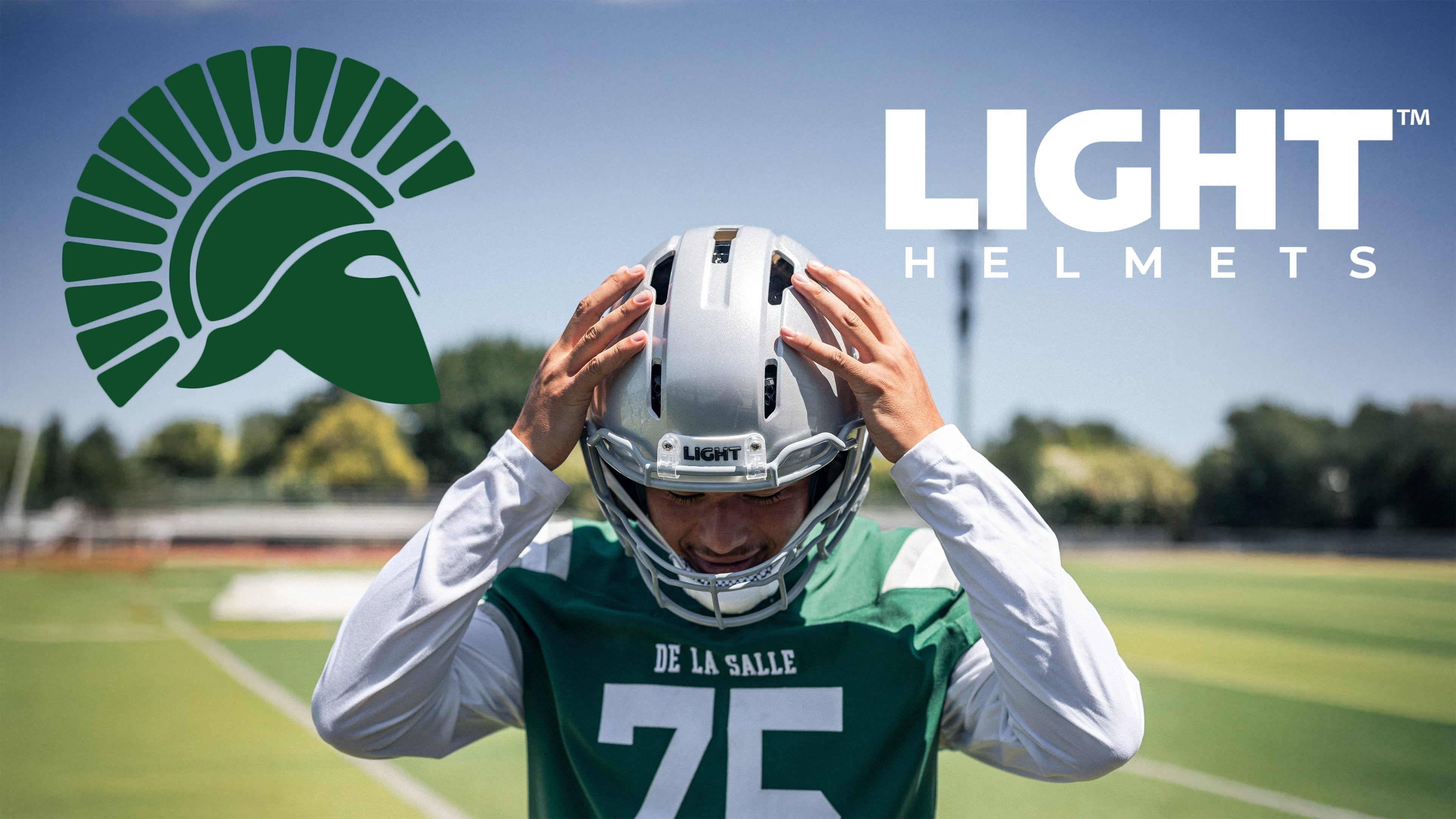De La Salle Spartans Select LIGHT Helmets for the 2025 Season