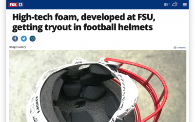 High-tech foam, developed at FSU, getting tryout in football helmets ...