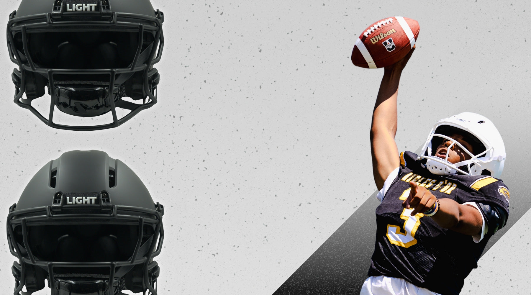 LIGHT Apache Football Helmet – Ultra-Lightweight for Elite Performance ...