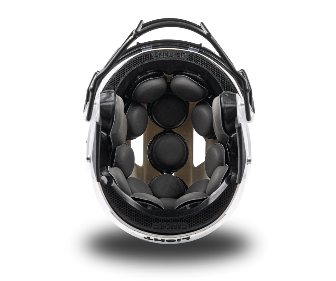 Apache Lightning Football Helmet | Lightest & Safest Available – LIGHT ...
