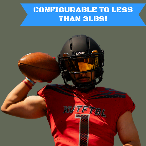 Apache Lightning Football Helmet | Lightest & Safest Available – LIGHT ...