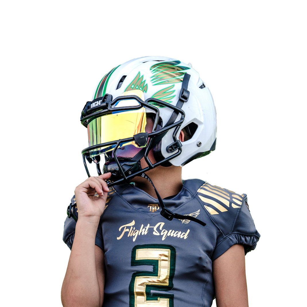 Apache Lightning Football Helmet | Lightest & Safest Available – LIGHT ...